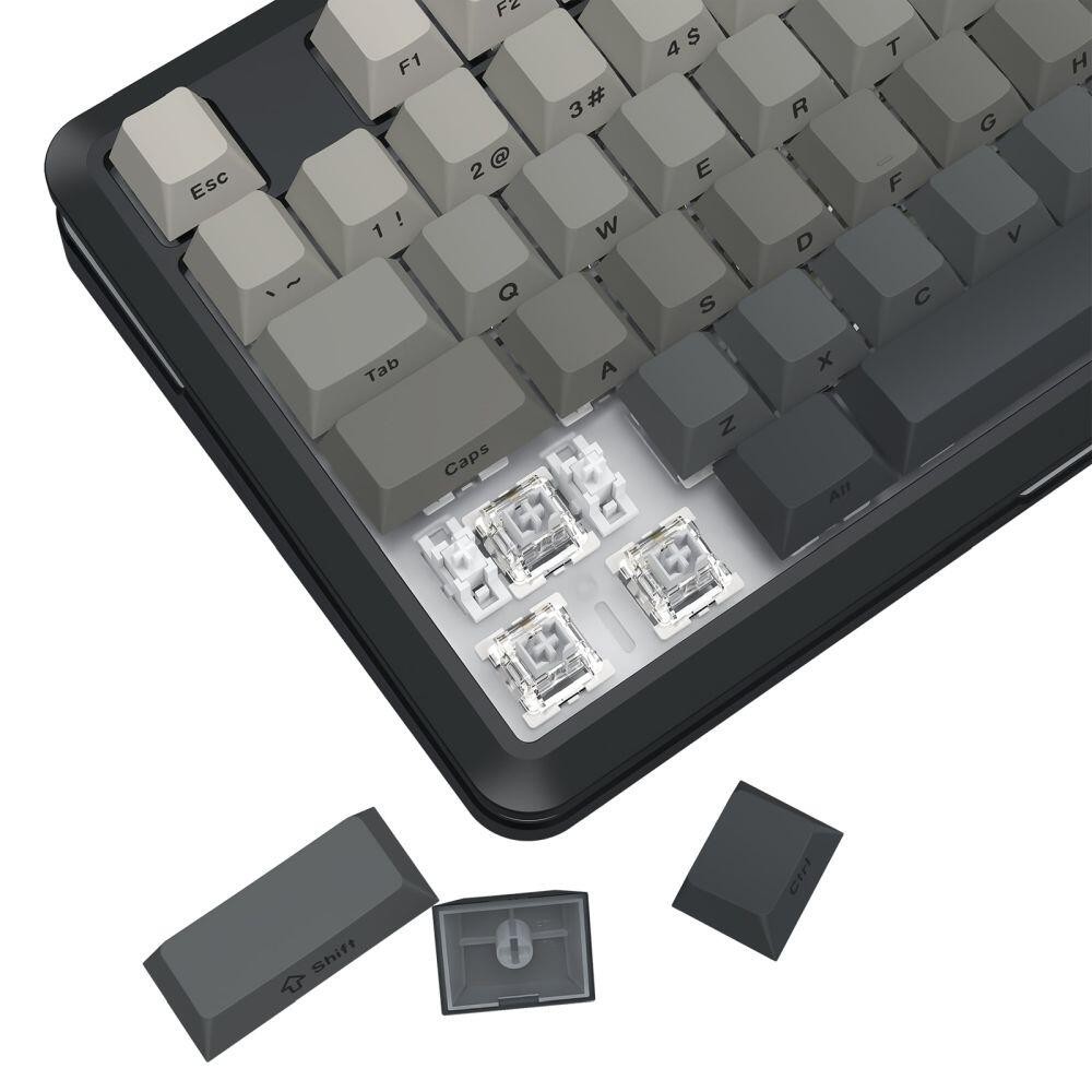 Redragon Wildslash Pro K734SP-RGB-PRO mechanical gaming keyboard with ...